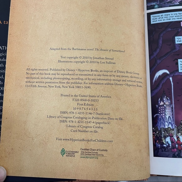 Other | The Bartimaeus Trilogy Book 1 The Amulet Of Samarkand Graphic ...